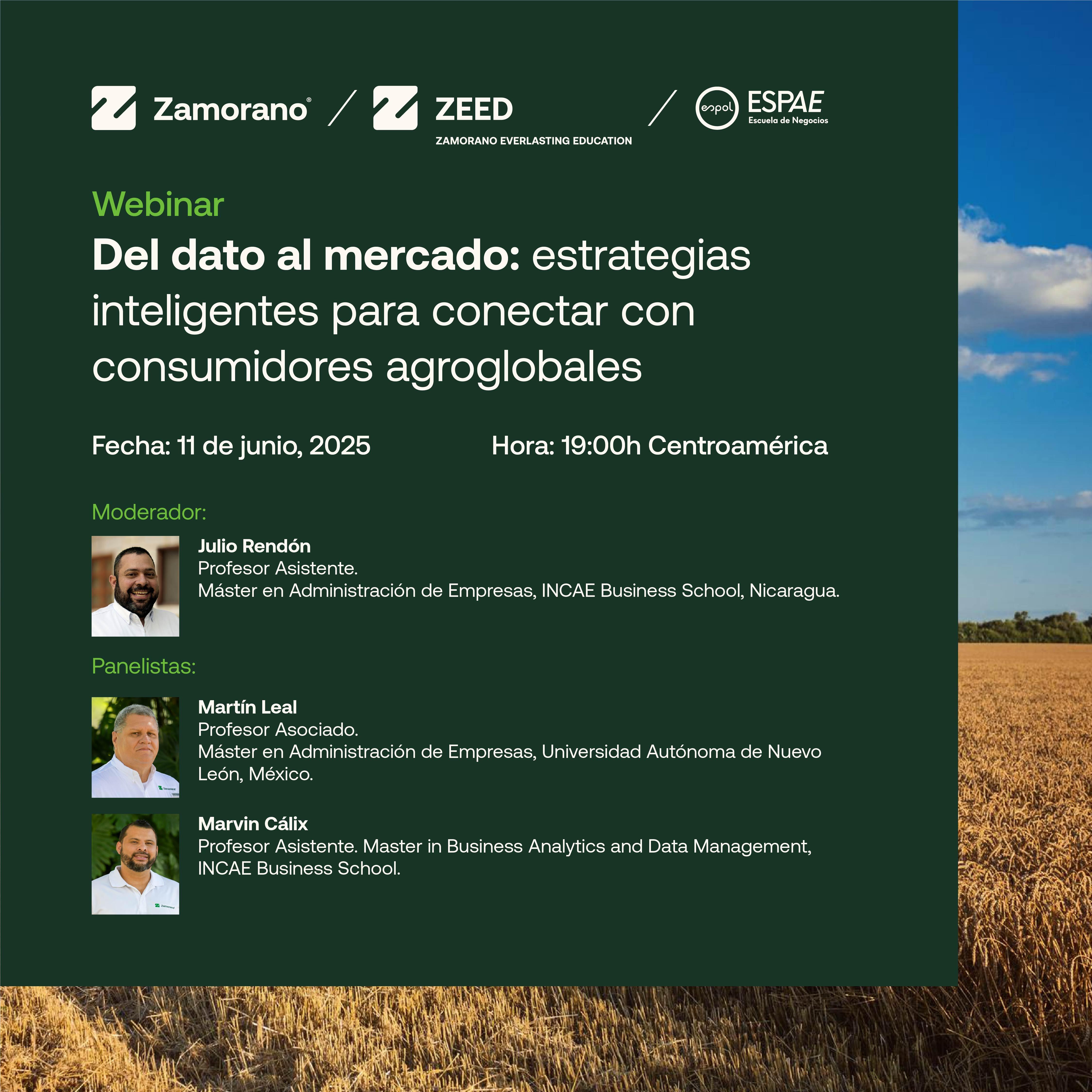 Zamorano ZEED Webinar 2 PIDA 2025